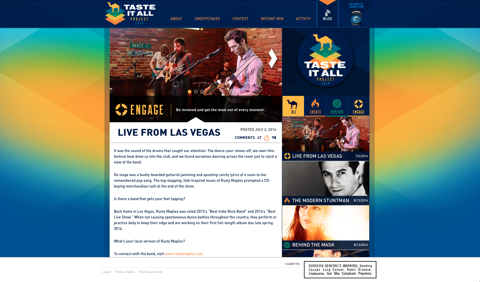 Rusty Maples – Las Vegas, NV « Dine Write Hospitality